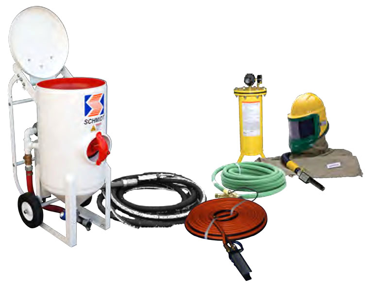 Remote Package "C" Portable Blasting Equipment On KLEEN BLAST ABRASIVES ...