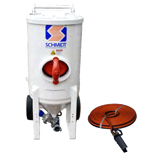 Remote Package "A" Portable Pressure Hold Blasting Equipment On KLEEN ...